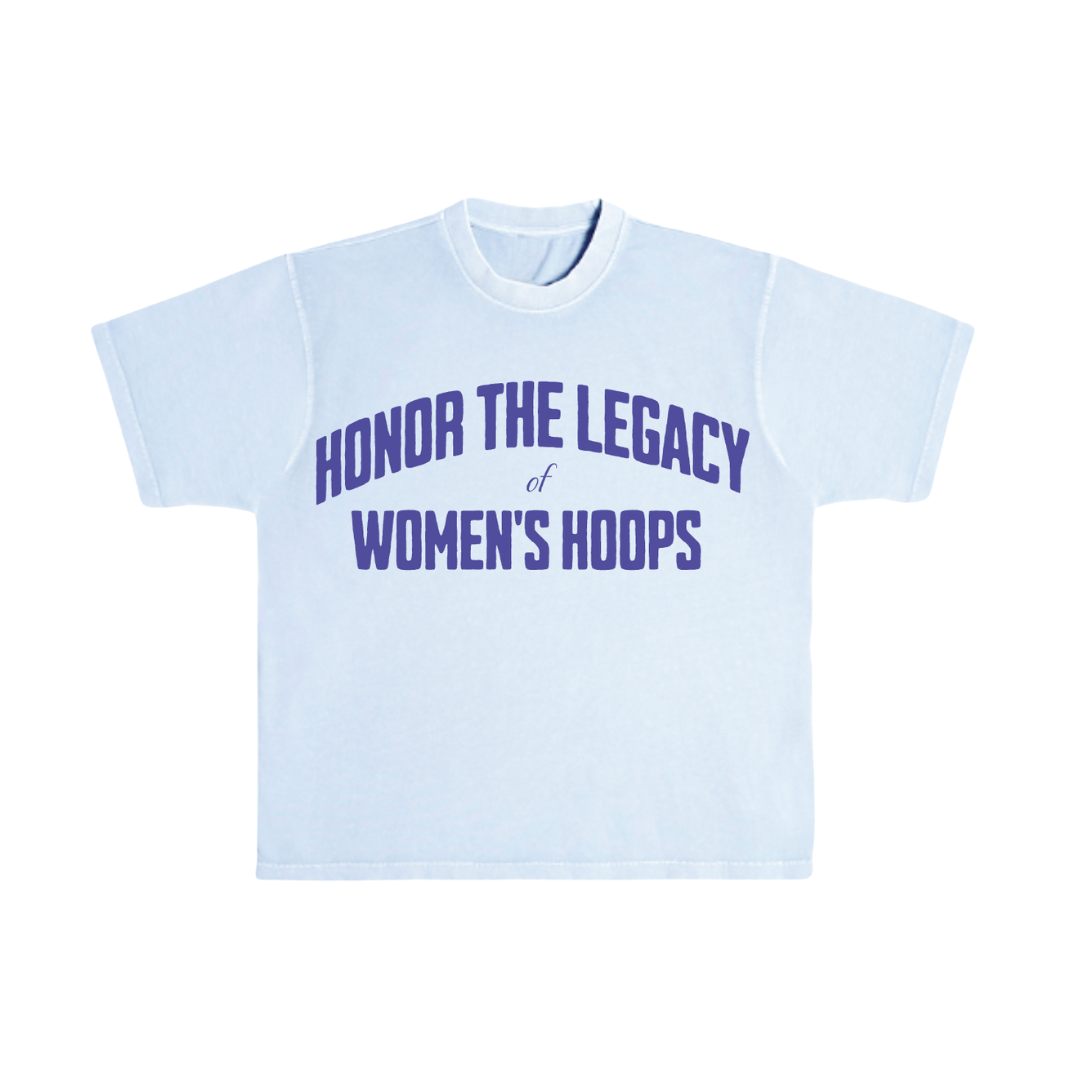 Honor The Legacy Tee - Mist – Femme Hoops